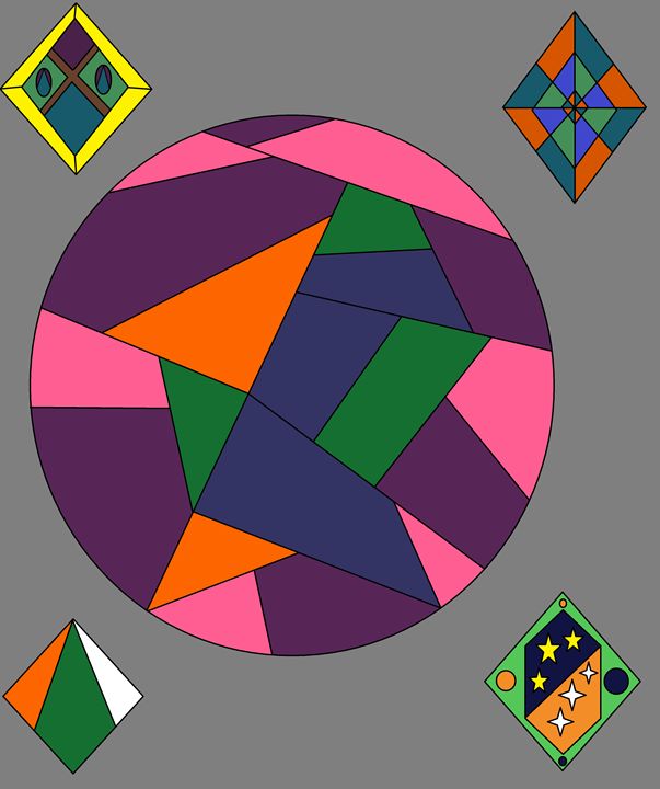 Thrown Together - Design Party - Digital Art & AI, Abstract, Other ...